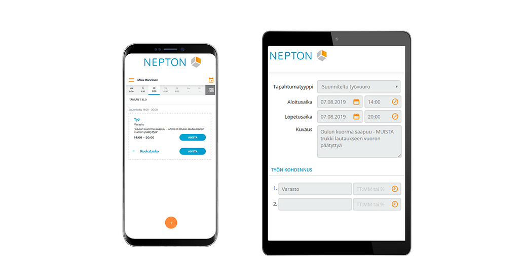 Work shift planning - Nepton