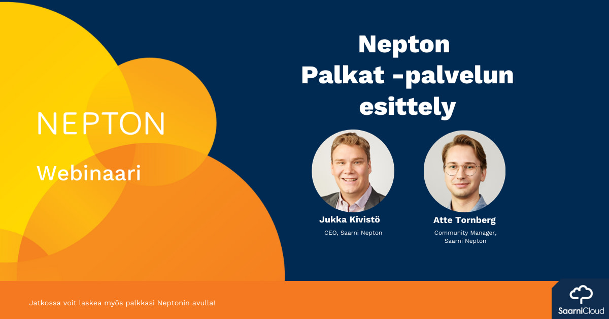Webinaari: Nepton Palkat -palvelun lanseeraus - Nepton