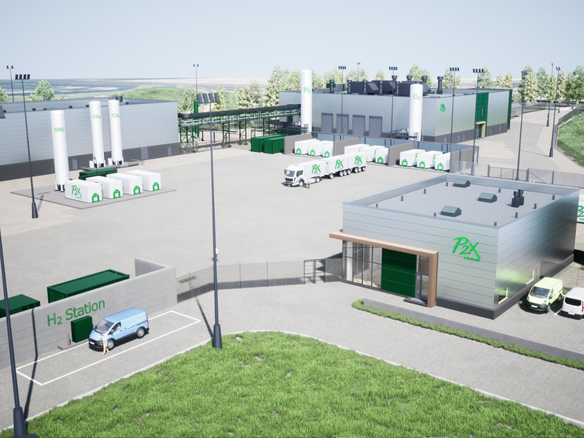 P2X Solutions Harjavallassa on vihreän vedyn pioneeri - Kemia-lehti