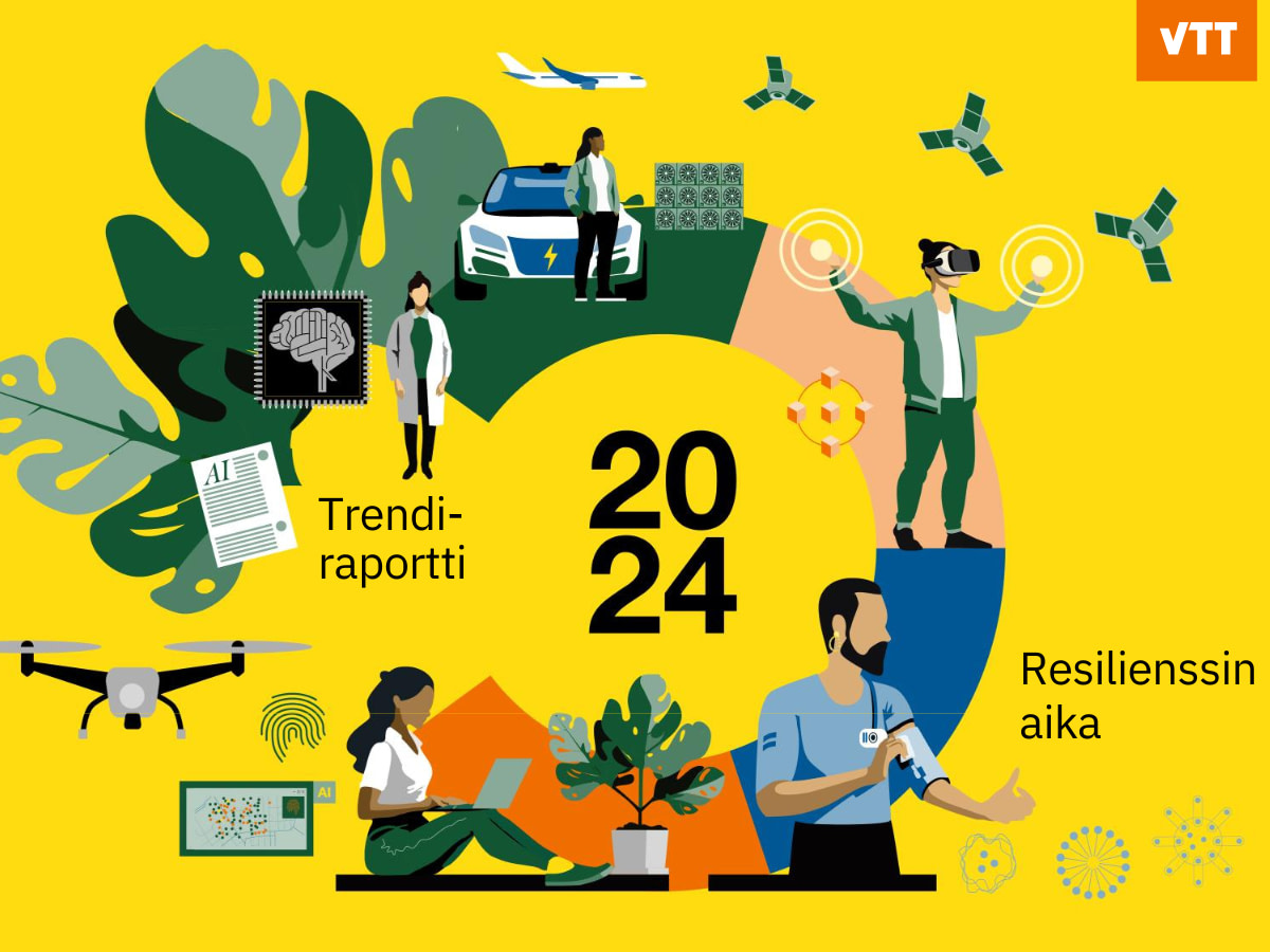 VTT:n 5 megatrendiä – Tätä tulevaisuus tuo tullessaan