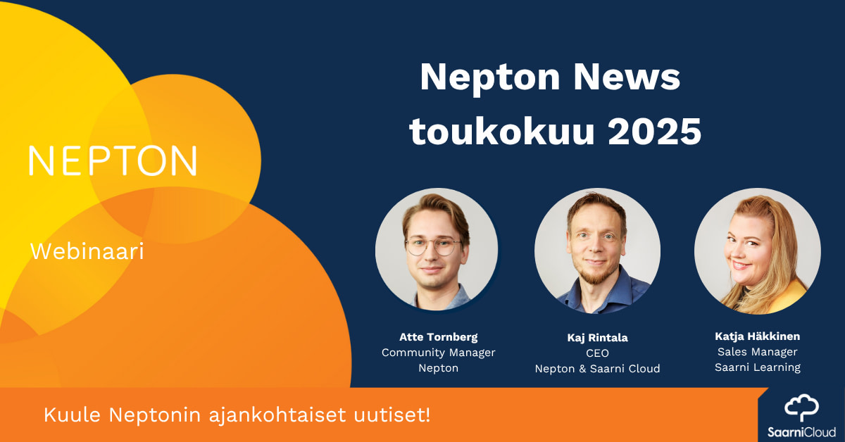 Webinaari: Nepton News toukokuu 2025 - Nepton