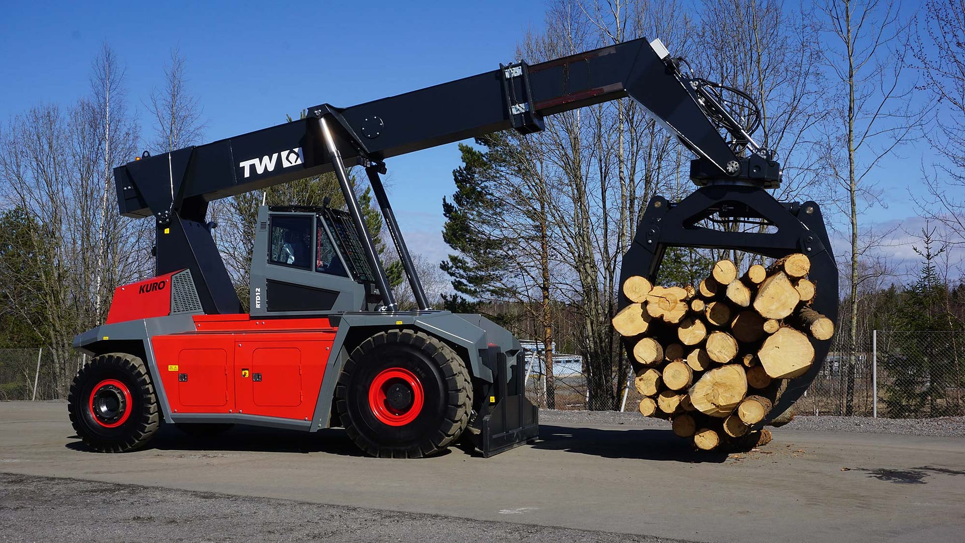 Kuro RTD log stacker development project - Link Design