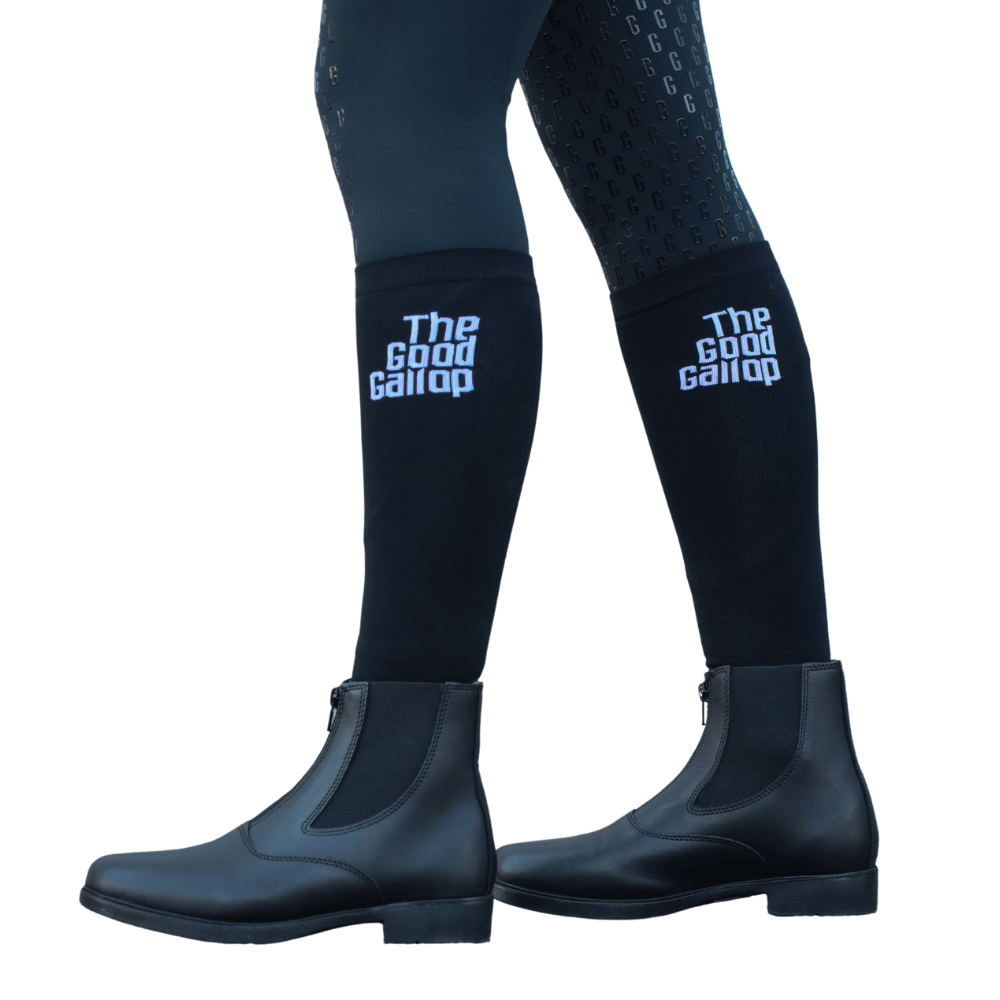 The Good Gallop Logo Ratsastussukat - Horse & Rider